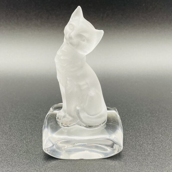 Goebel | Other | Signed Goebel Art Glass Cat Figurine | Poshmark